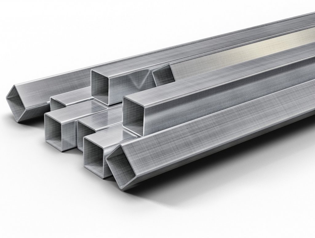 TUBO QUADRADO INOX ASTM A240 304 Polido 30 X 30 X 2 X 6000mm 7958